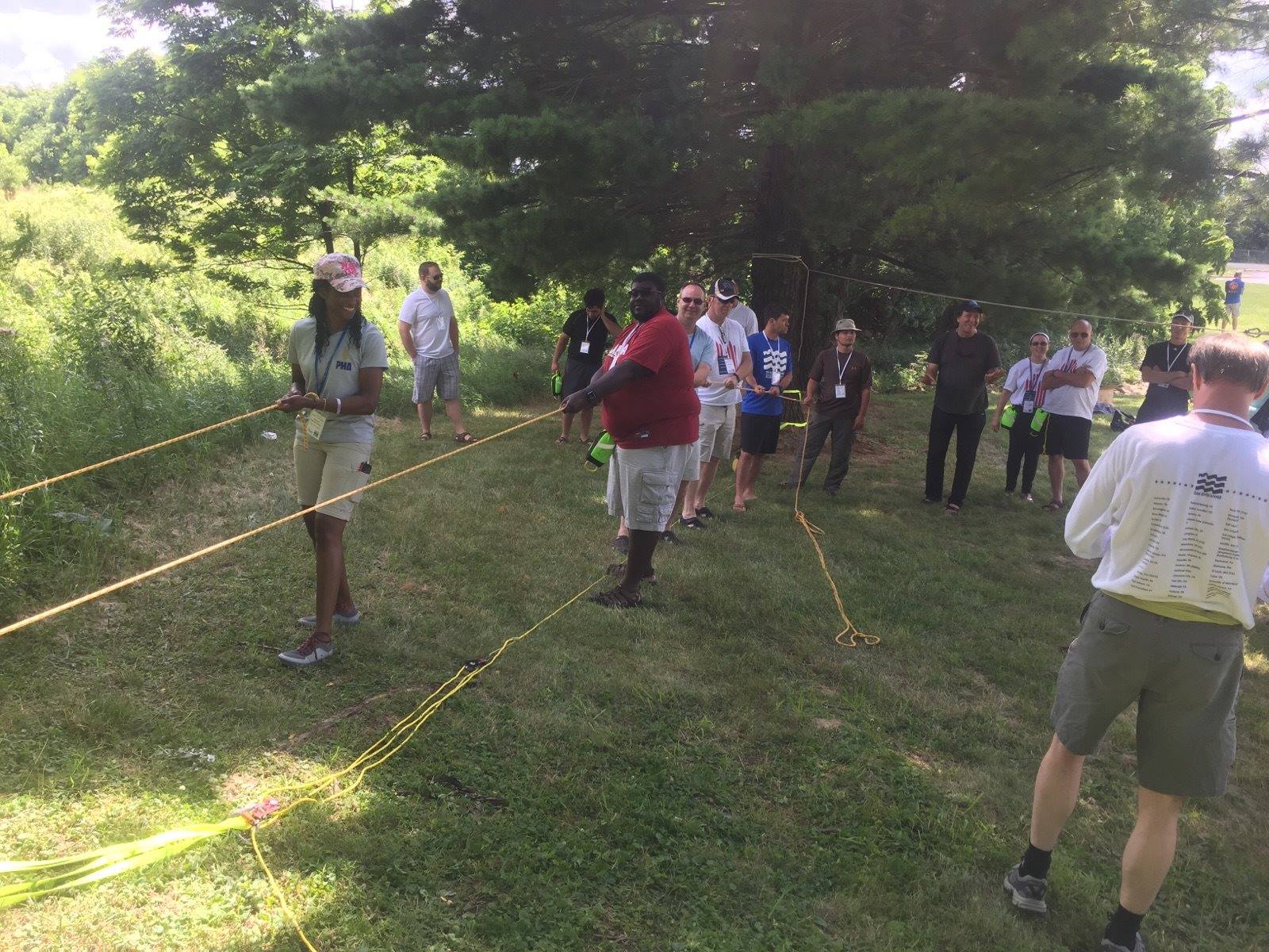 Fun With Ropes Clinic at Great Falls Visitor Center: – Team River Runner