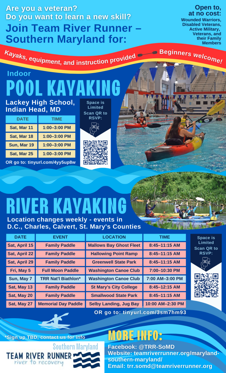 Maryland – Southern Maryland – Team River Runner